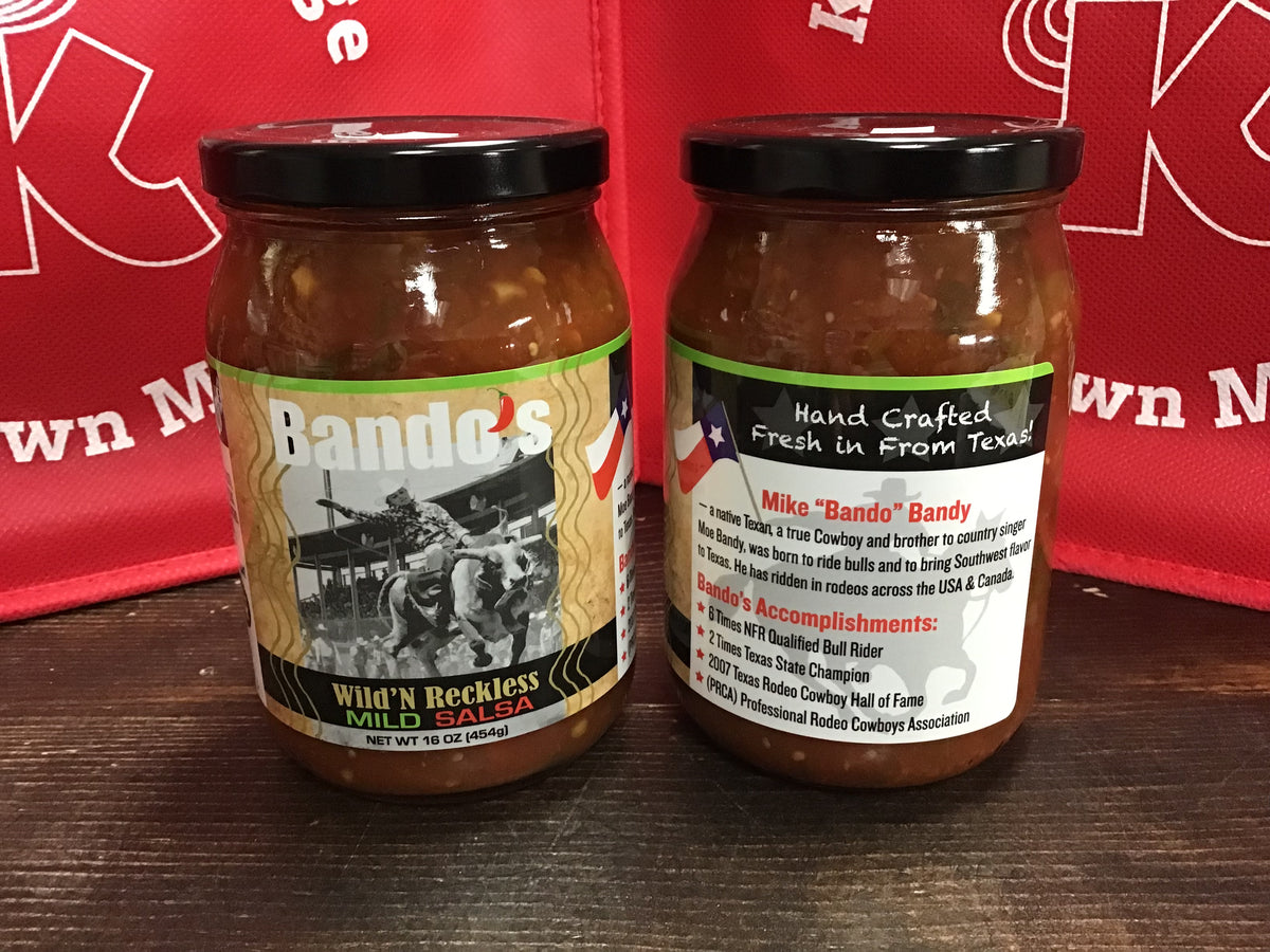Bando's Salsa - Mild – Kennedys Sausage Hometown Market